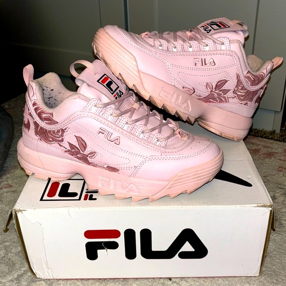 Fila | Shoes | Fila Disruptor Ii Embroidery Sneakers | Poshmark